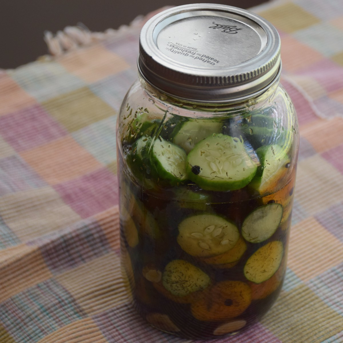 Midnight Quick Pickles – Bon Appetit Baby!