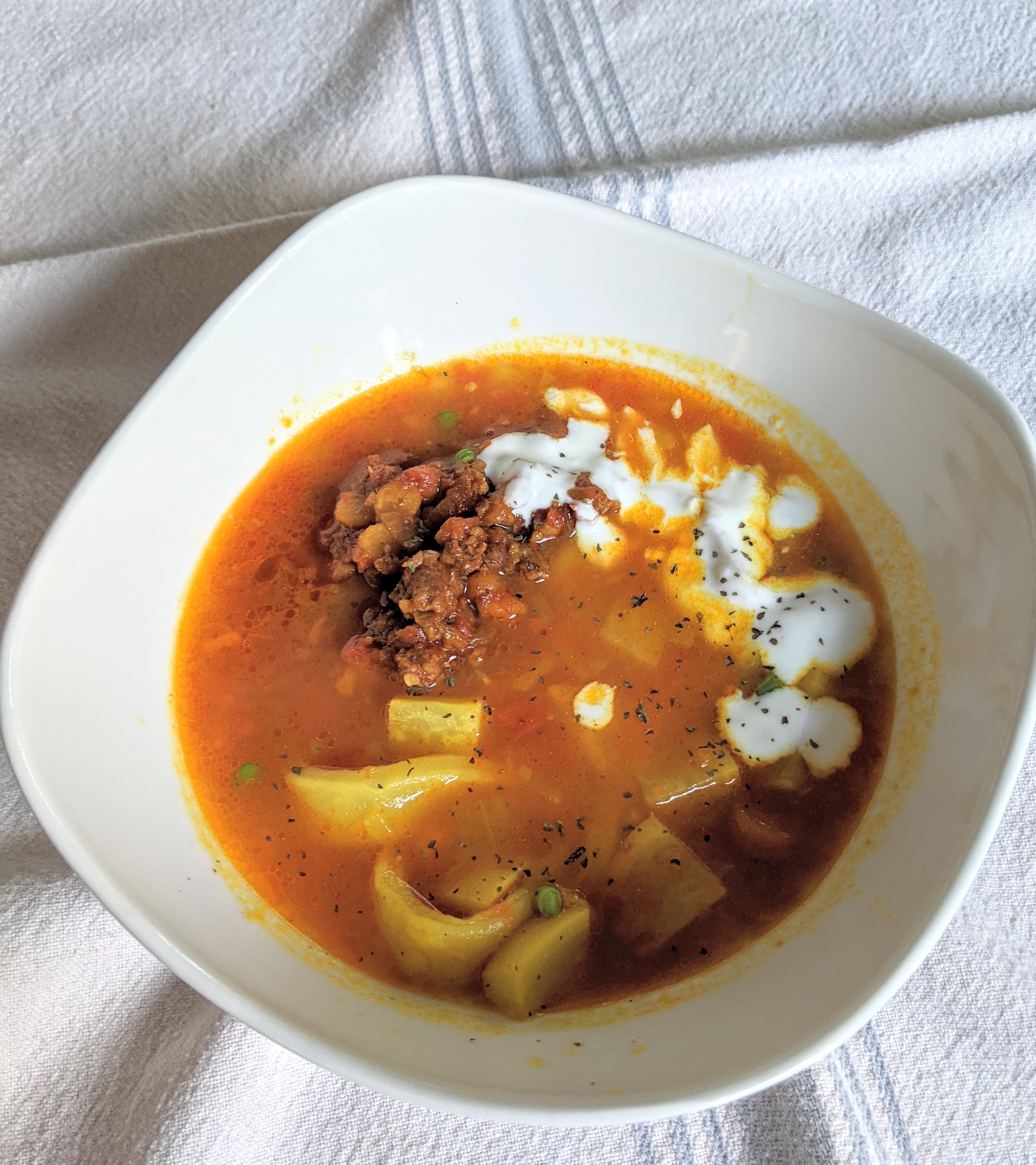 Afghan Lamb & Root Veggie Aush – Bon Appetit Baby!